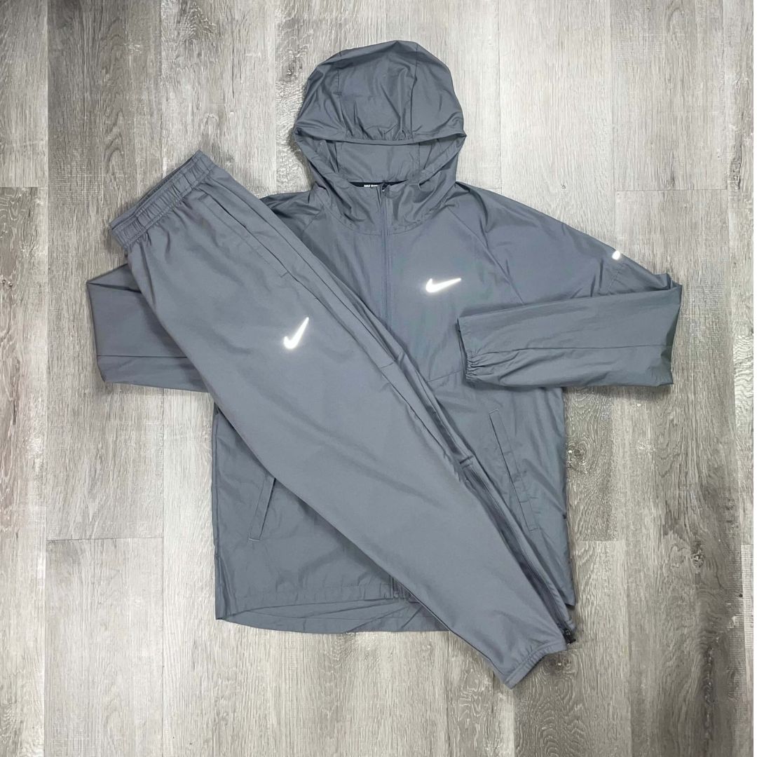 Nike 'Smoke Grey' Repel Windrunner Tracksuit - Tempo Clothing UK