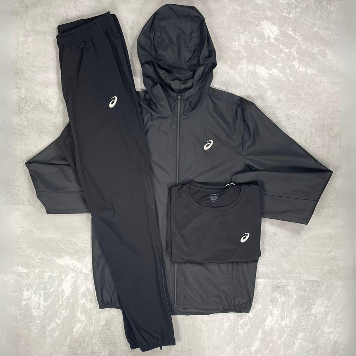Asics Black Core Tracksuit Tri-Set - TEMPO Clothing UK – Tempo Clothing