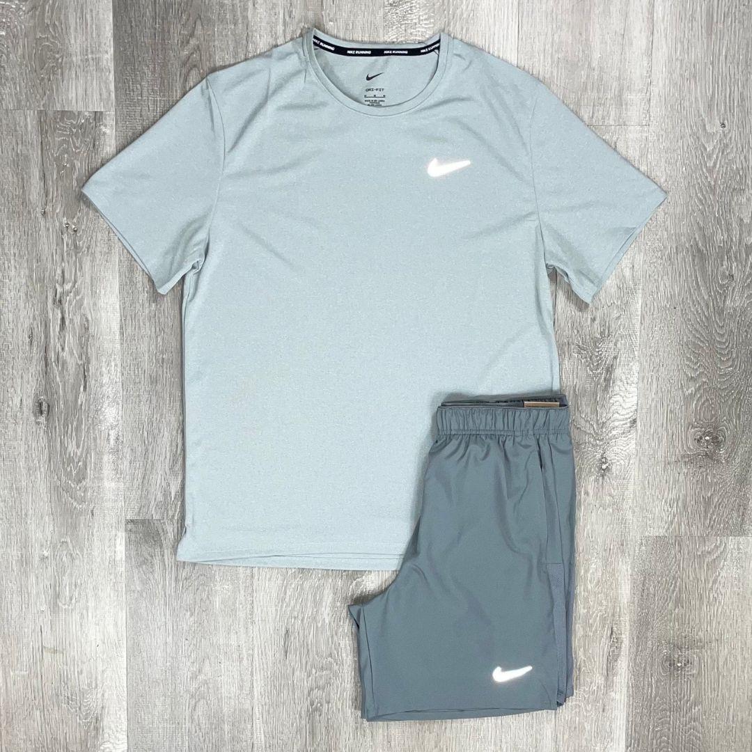 Nike 'Grey Fog' Miler 2.0 Set - TEMPO Clothing UK – Tempo Clothing